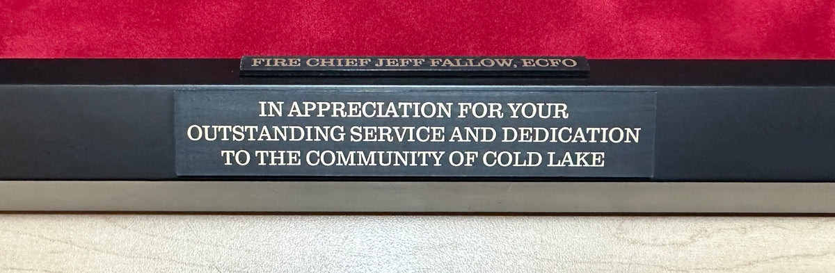 Cold Lake Fire-Rescue – Glass Treasures By Bonnie Saunders