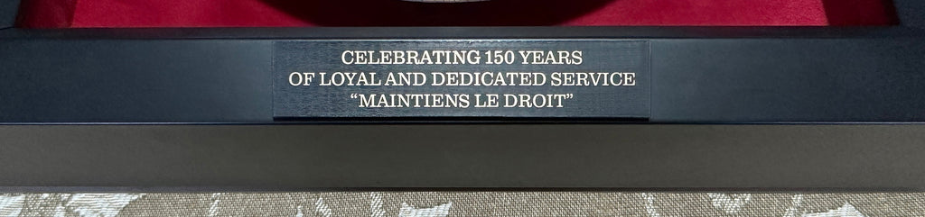 RCMP 150th Anniversary Commemorative Plate by Bonnie Saunders – Glass ...
