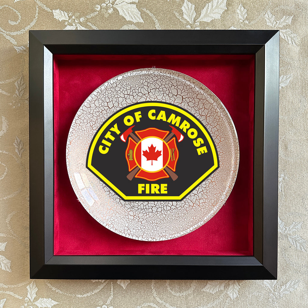 Camrose Fire Department – Glass Treasures By Bonnie Saunders