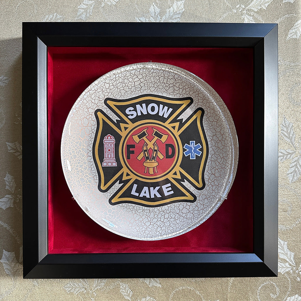 Snow Lake Fire Department – Glass Treasures By Bonnie Saunders