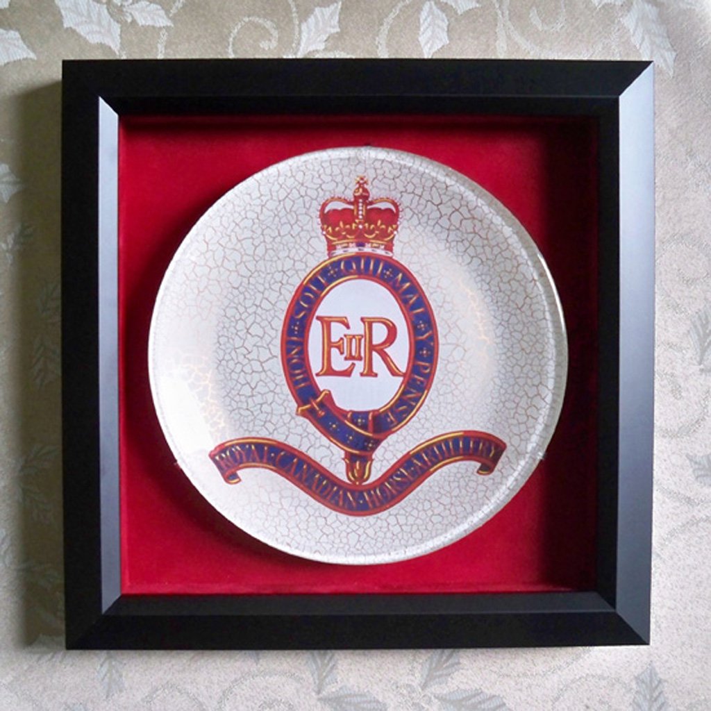 RCHA Royal Canadian Horse Artillery – Glass Treasures By Bonnie Saunders